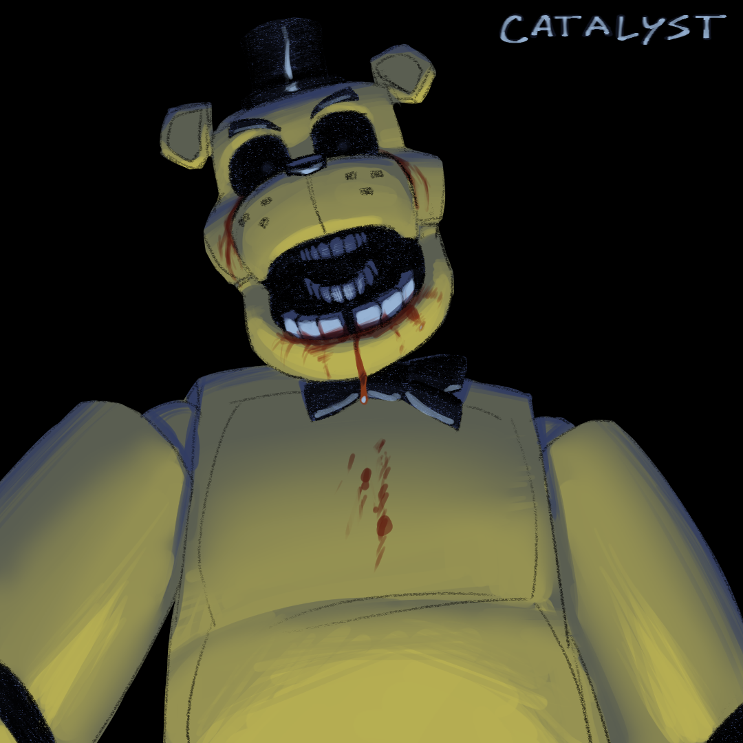 FNAFtober 1 - By @mikael-kristiak on Itaku