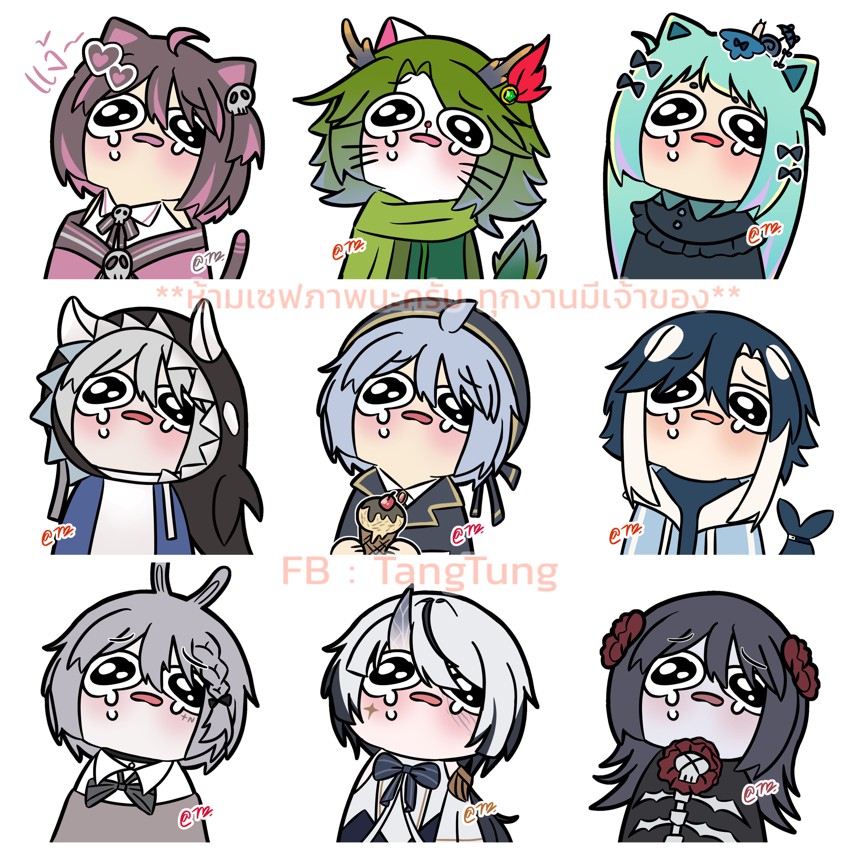 YCH-Crying baby - By @tang_tung on Itaku