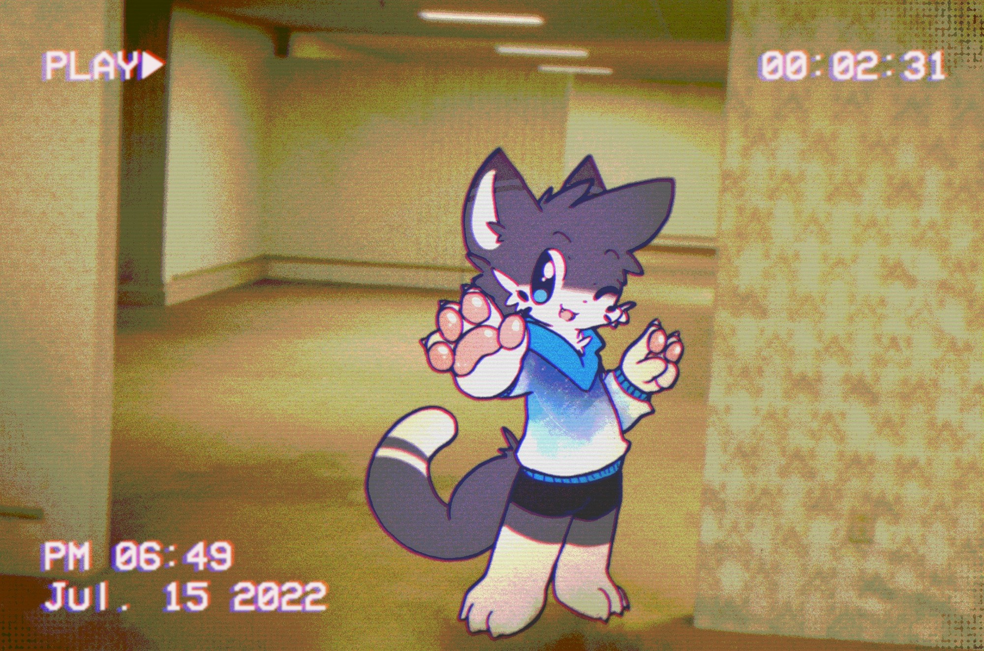 Backrooms - By @zaaru on Itaku