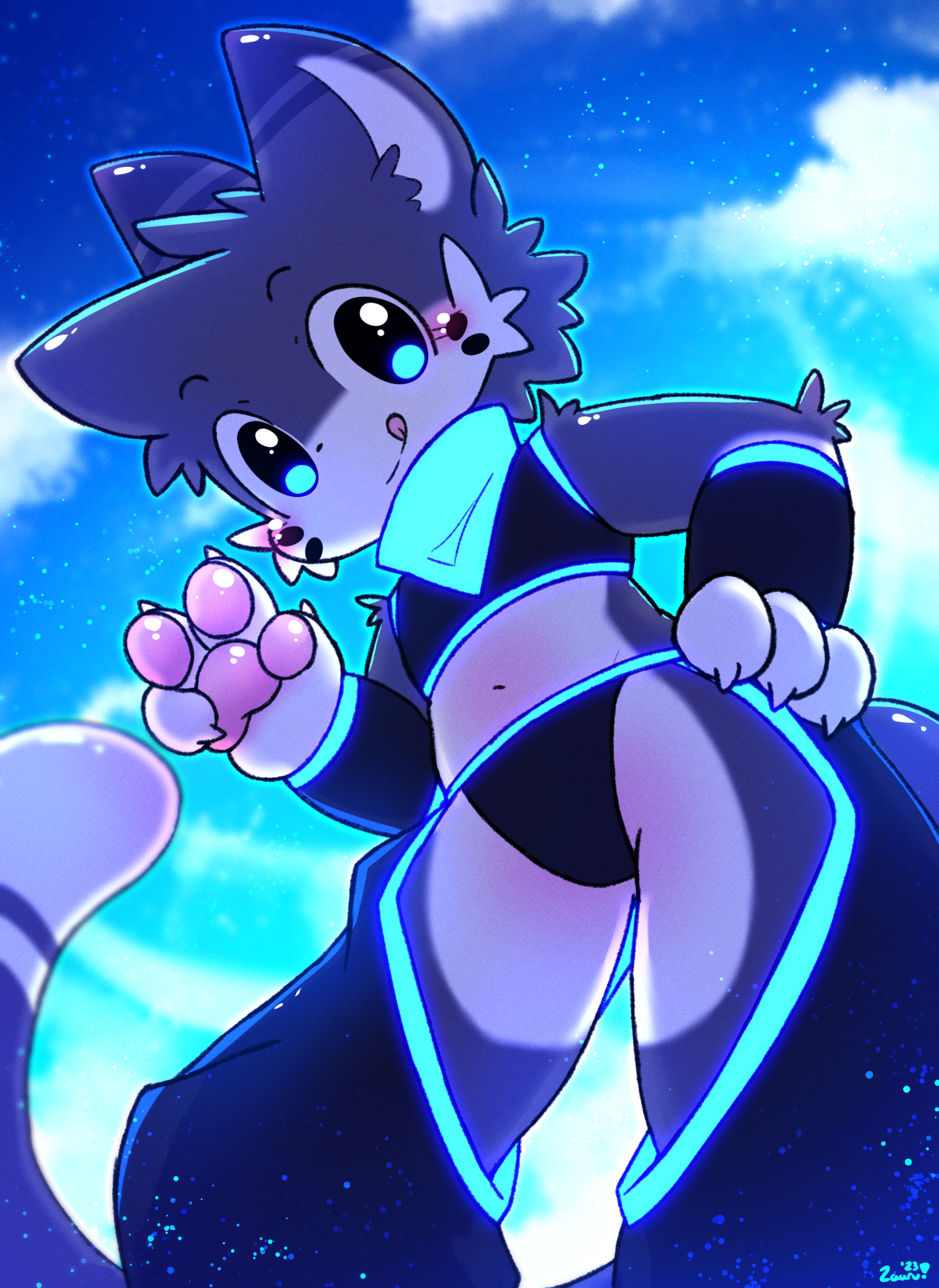 The brightest horizon 🌠 - By @zaaru on Itaku