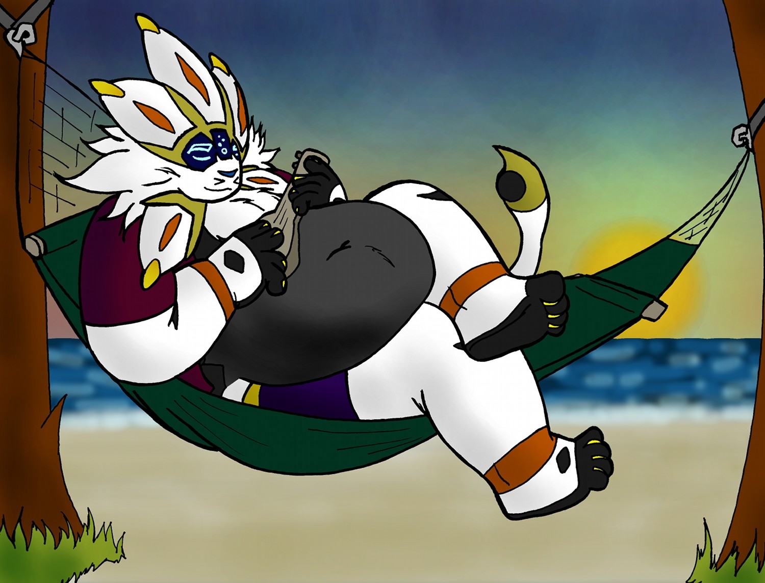 Alola o'e - By @luprand on Itaku