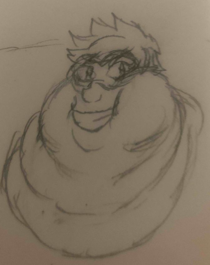 Tracer Fat Face - By @bluhmaster17 on Itaku