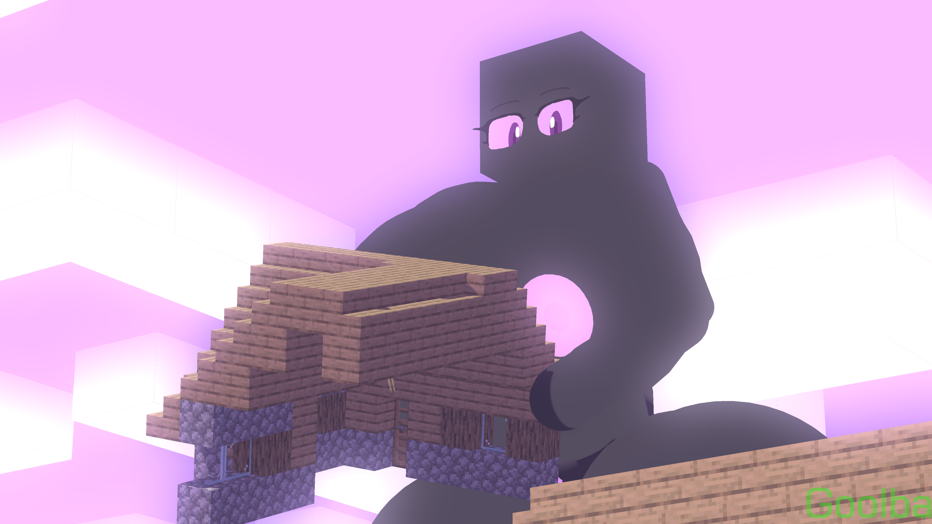 Giant Enderwoman 2 - By @goolba on Itaku
