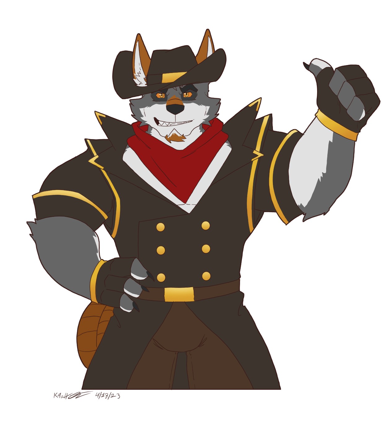 Gift 1 - By @k9hunnicutt on Itaku