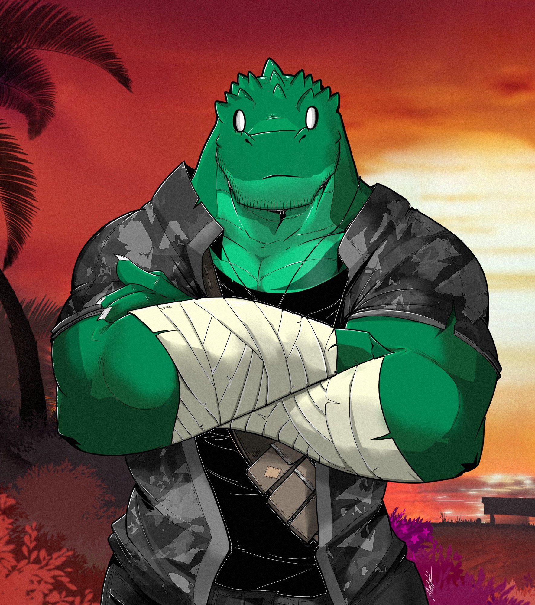 Army Years (Clothed) - By @aliensymbol on Itaku