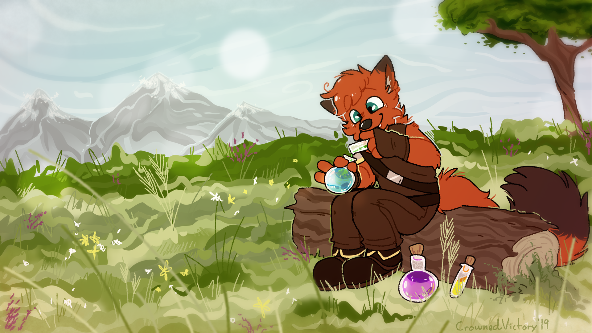 Outdoors Time - By @donisi on Itaku