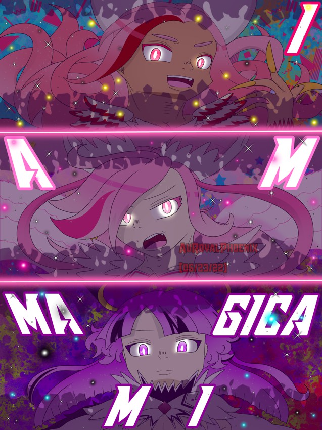 I AM MAGICAMI - By @auroyalphoenix on Itaku