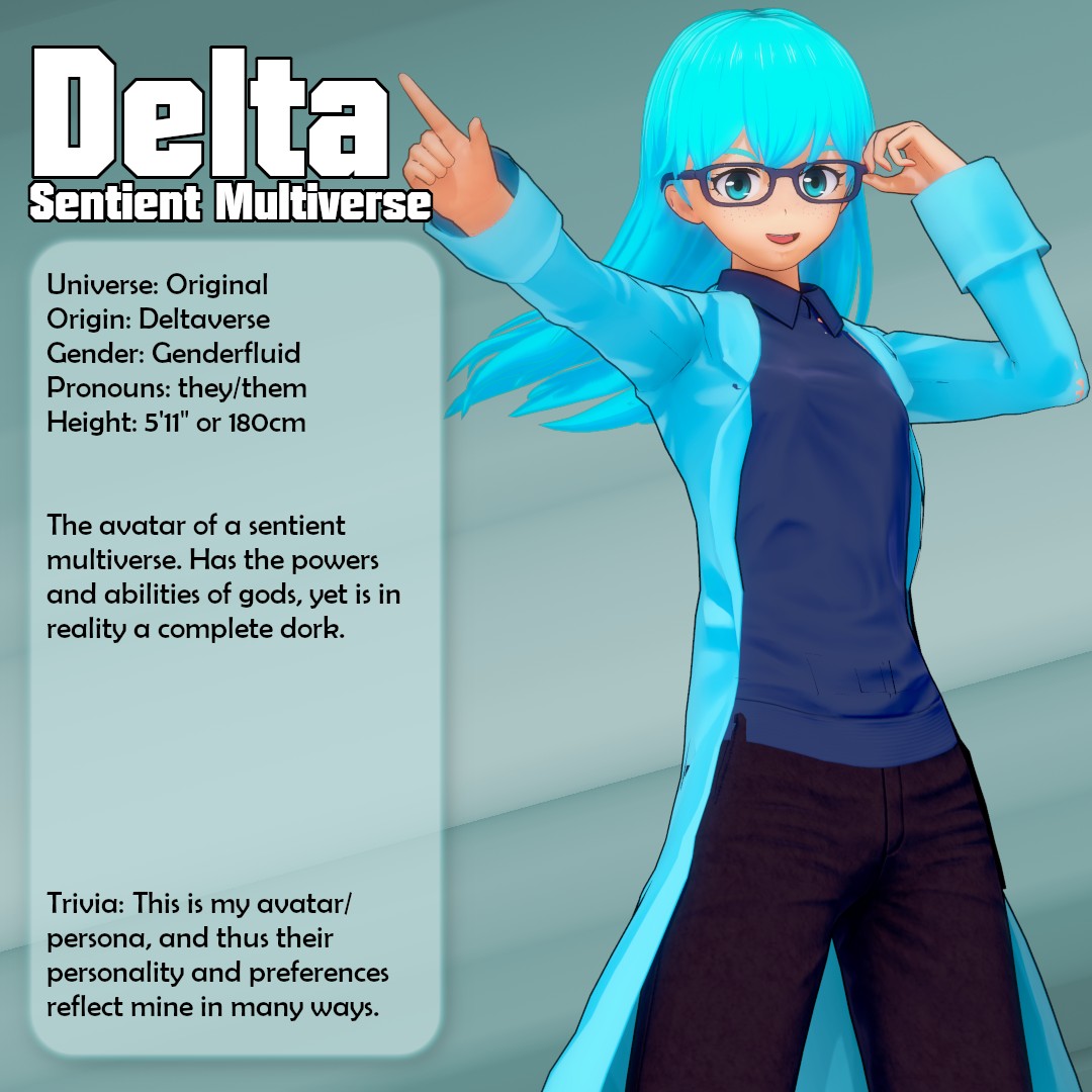 Delta bio - By @lowercasedelta on Itaku