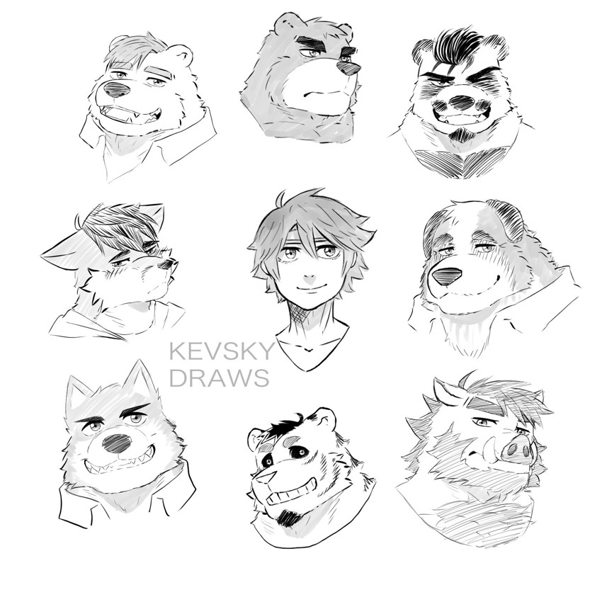 @museproduct-dev's post on Itaku: "All Golden Hours Characters (Sketch)"