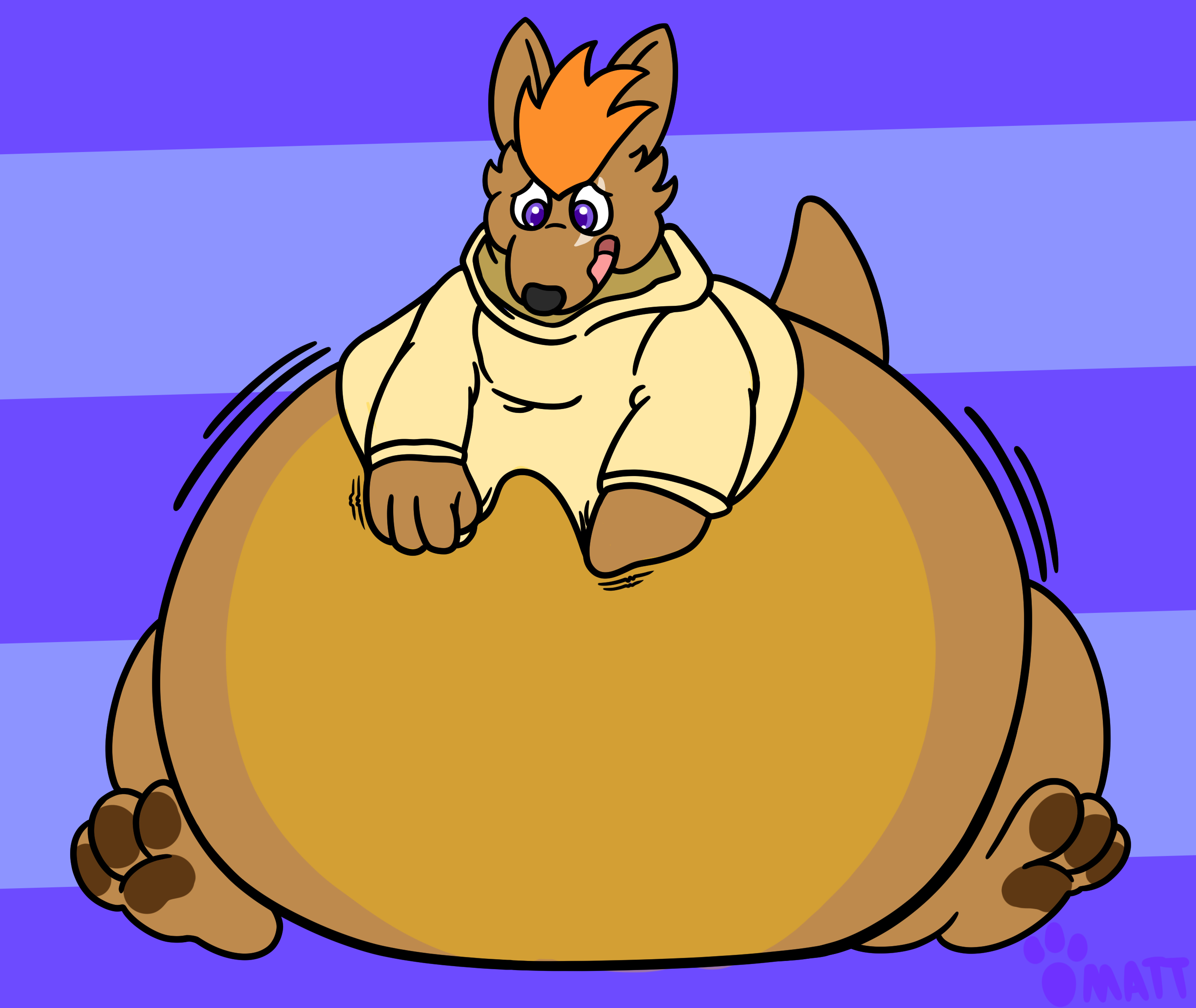 Matt's Fat - By @mattwallop on Itaku