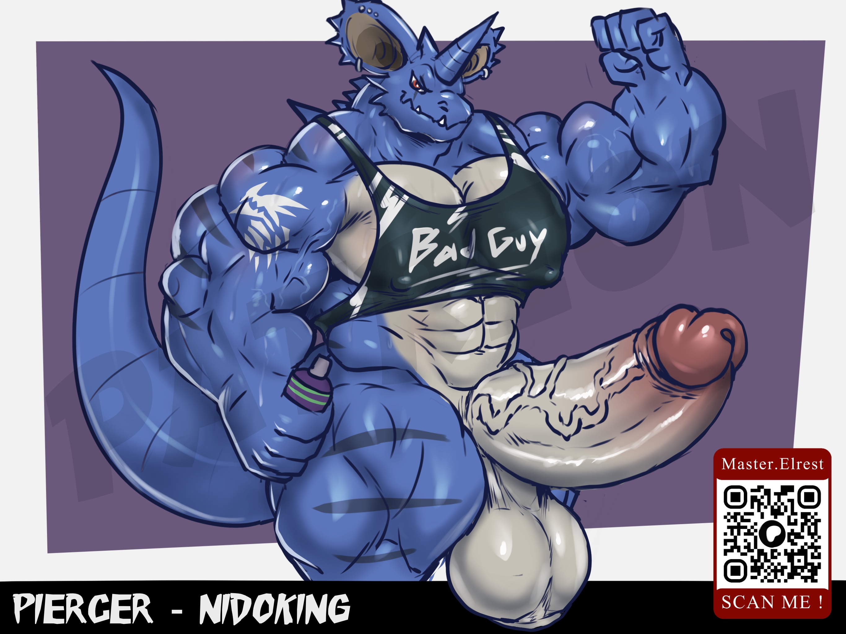 Rule 34 5 Fingers Abs Anthro Balls Biceps Big Balls Big Penis Biped Countershade Torso
