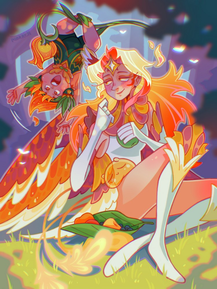 Talene and Astar - By @morrch on Itaku