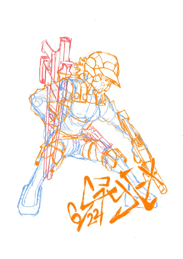 @gigunex's post on Itaku: "Junk's Junk (not that kind)"