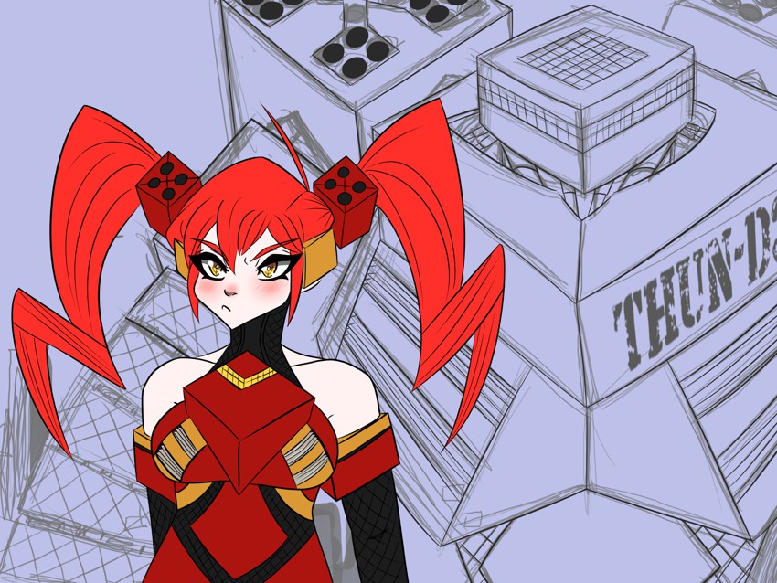 Old Art Dump: Mech Romancer - By @thetransformistress on Itaku