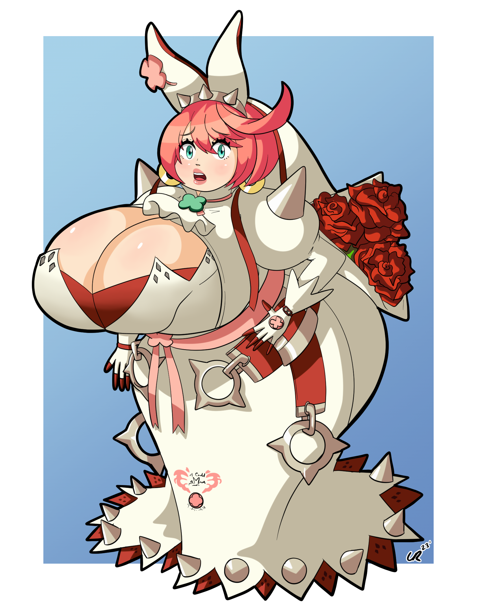 Miss Forcible Elphelt - By @unknownrez on Itaku