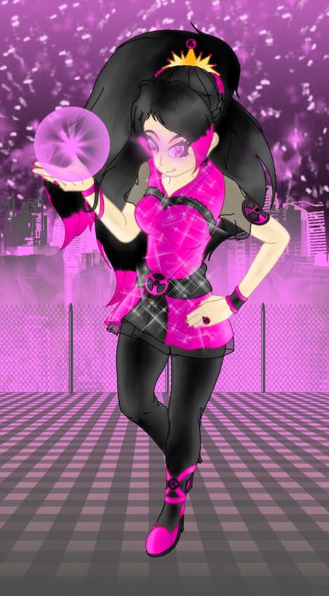 Miss Radioactive - Radioactive Queen - By @technosugarcreations on Itaku
