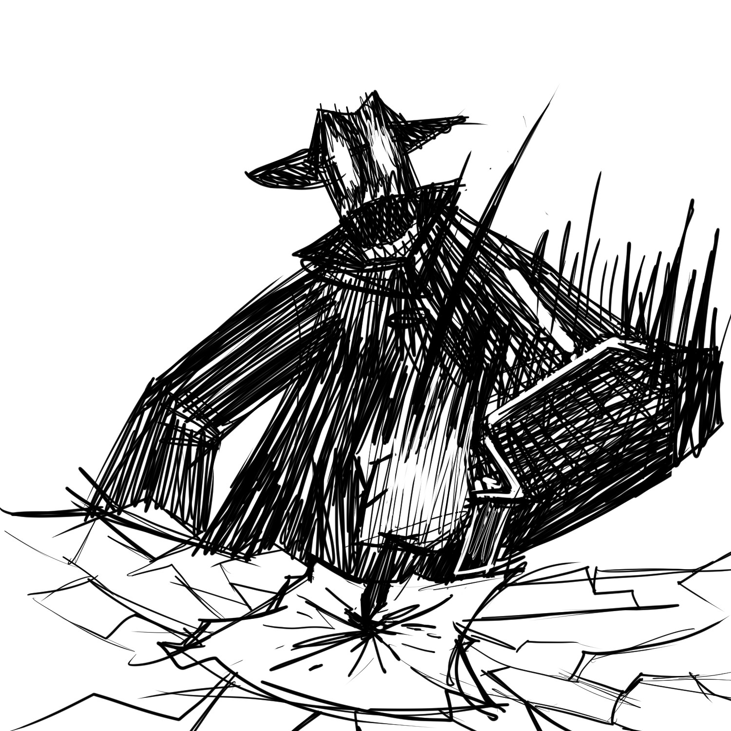 STRIKE THE EARTH! PEN TO PAPER! - By @incognatic on Itaku