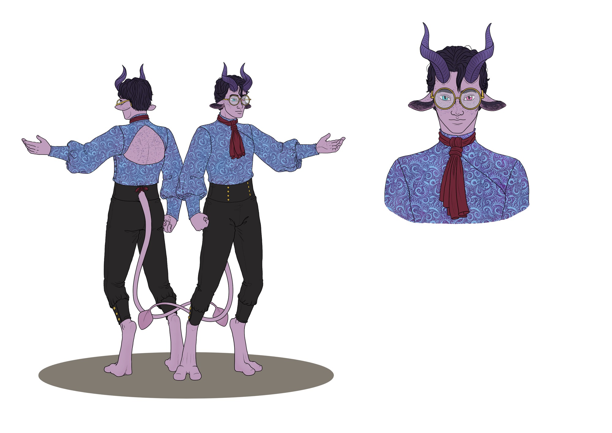 DnD character: Panic (aka Transmasc enby twink) 1 - By @finegoddamnit ...