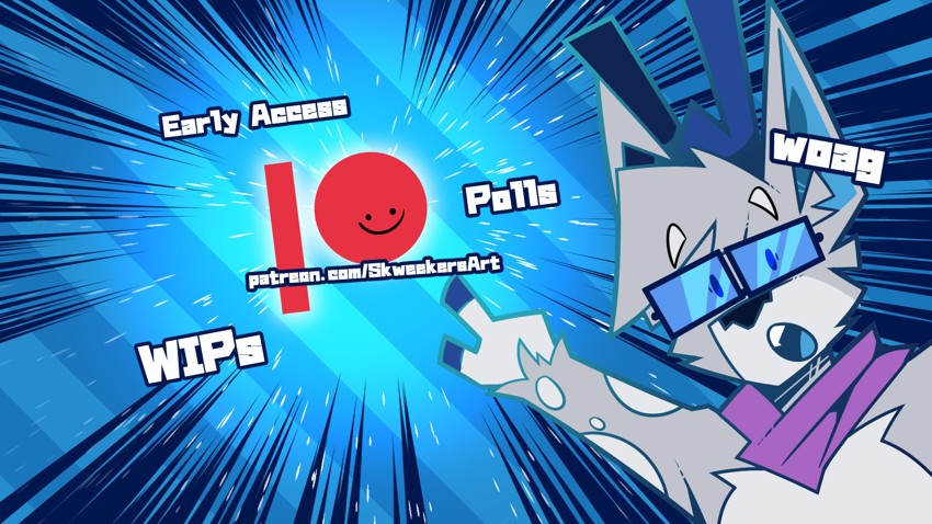 @skweekers's post on Itaku: "🚨WOAG I HAVE A PATREON NOW 🚨"