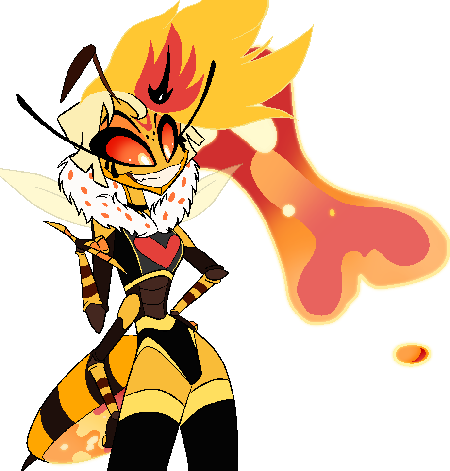 Queen Bee redo - By @kcdraws2299 on Itaku
