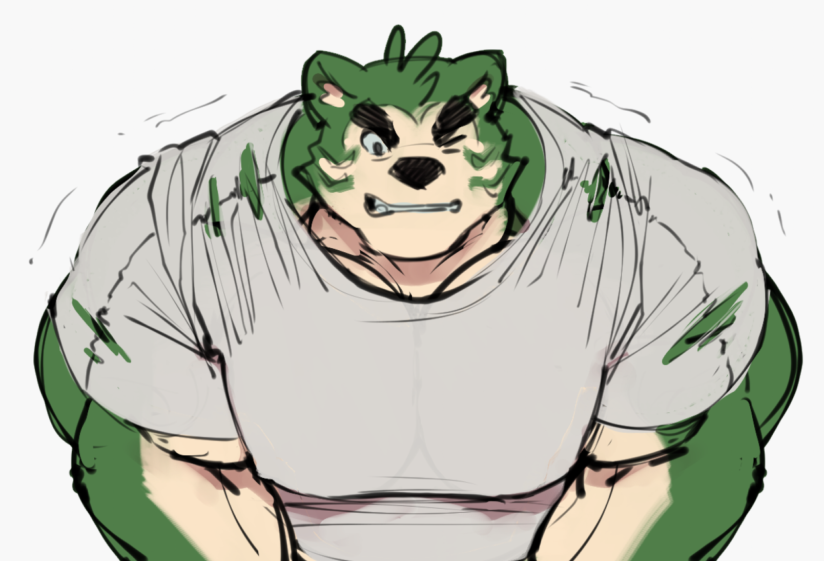 mokdai 2 - By @ripped-saurian on Itaku