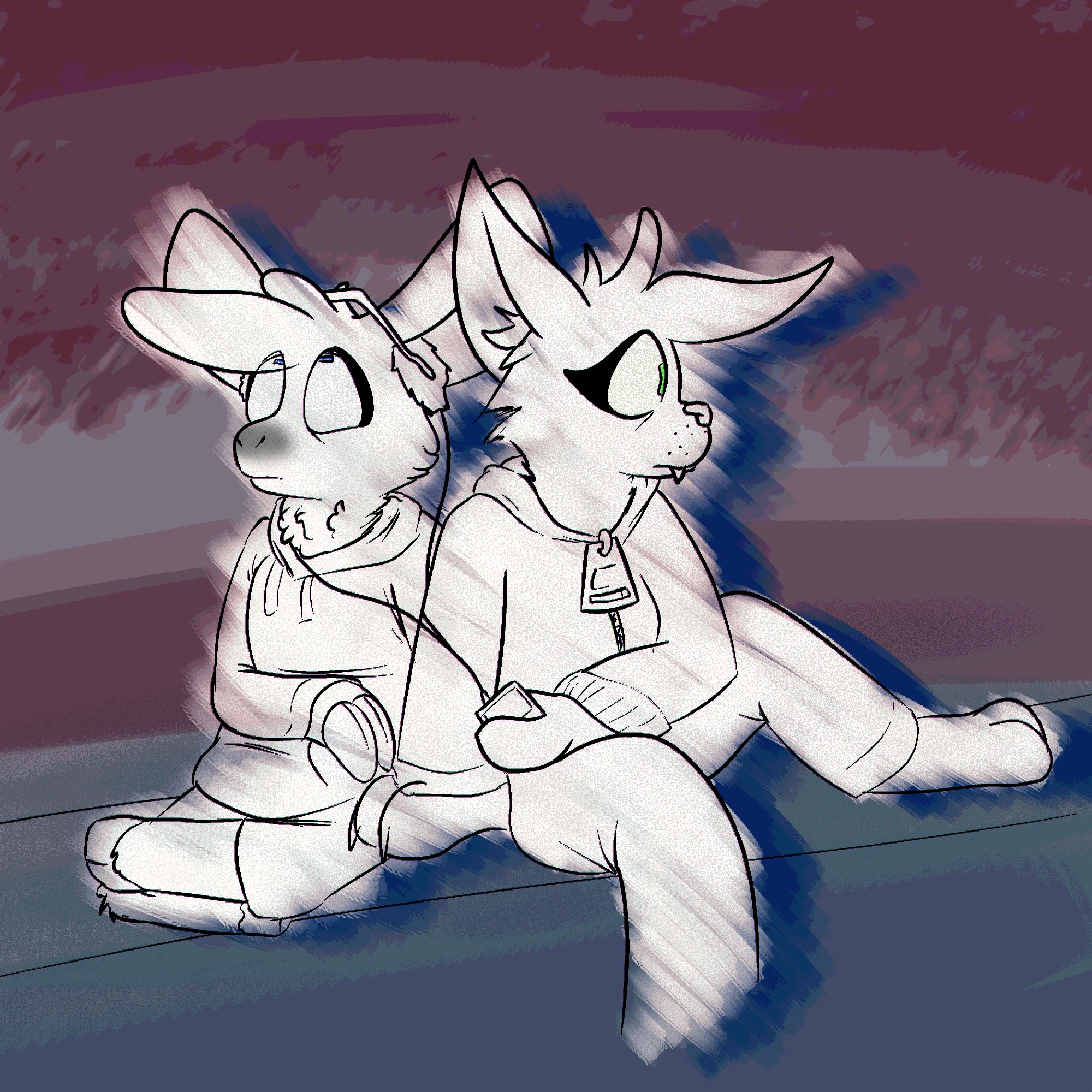 Sharing2 - By @scribble-sheep on Itaku