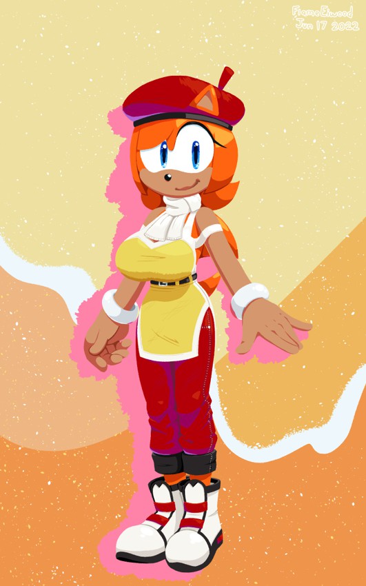 Total Normal Amber Art - By @flameeliwood on Itaku
