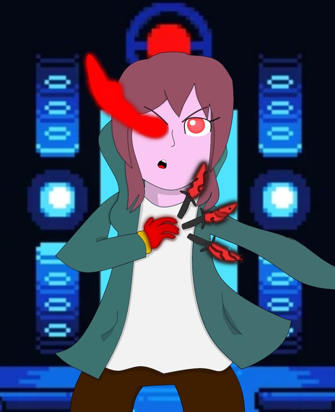 @megafan's post on Itaku: "Storyshift Chara"