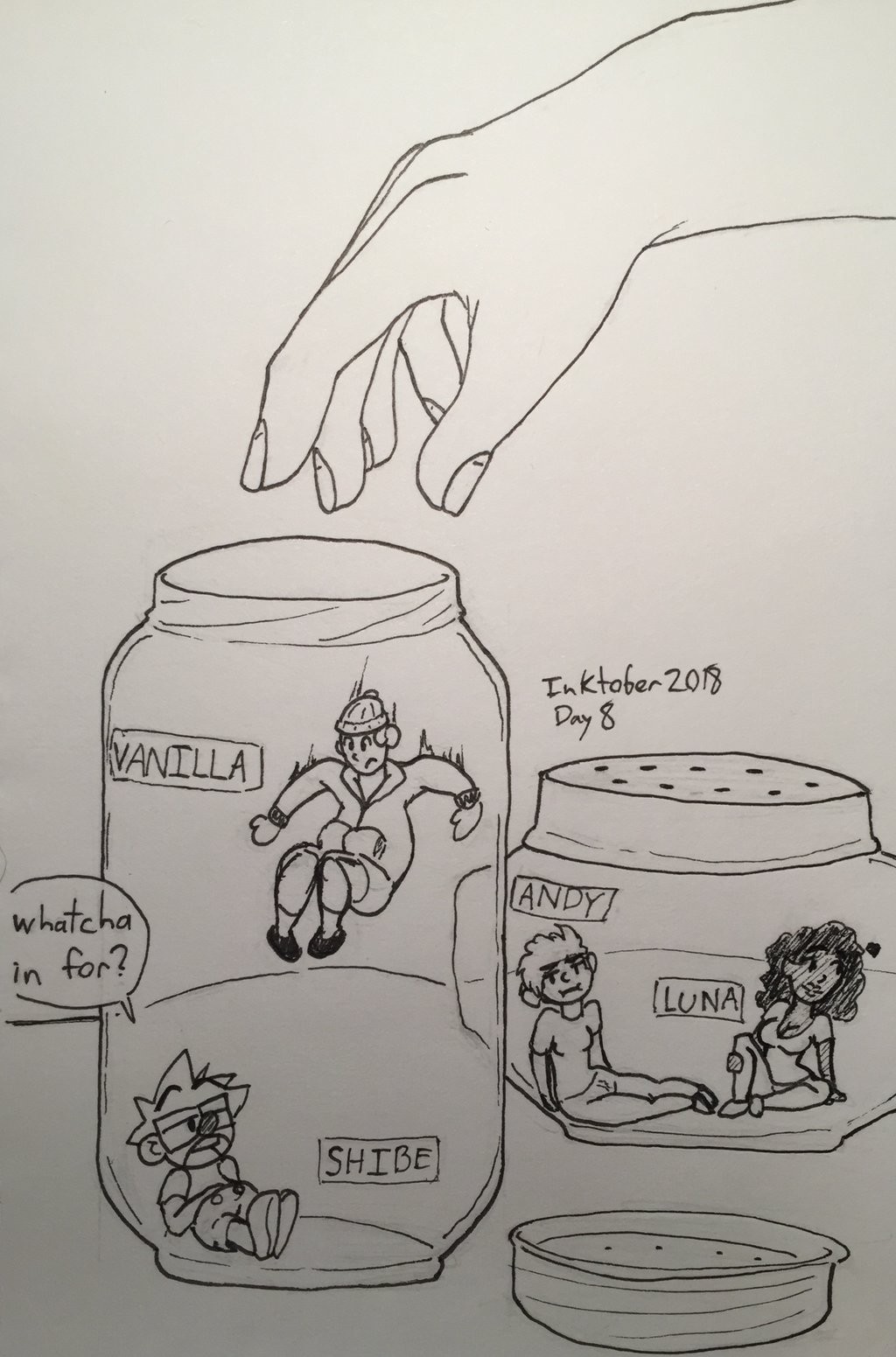 Gift Art - Vanilla inktober_2018_day_8_by_bento_box_art - By ...