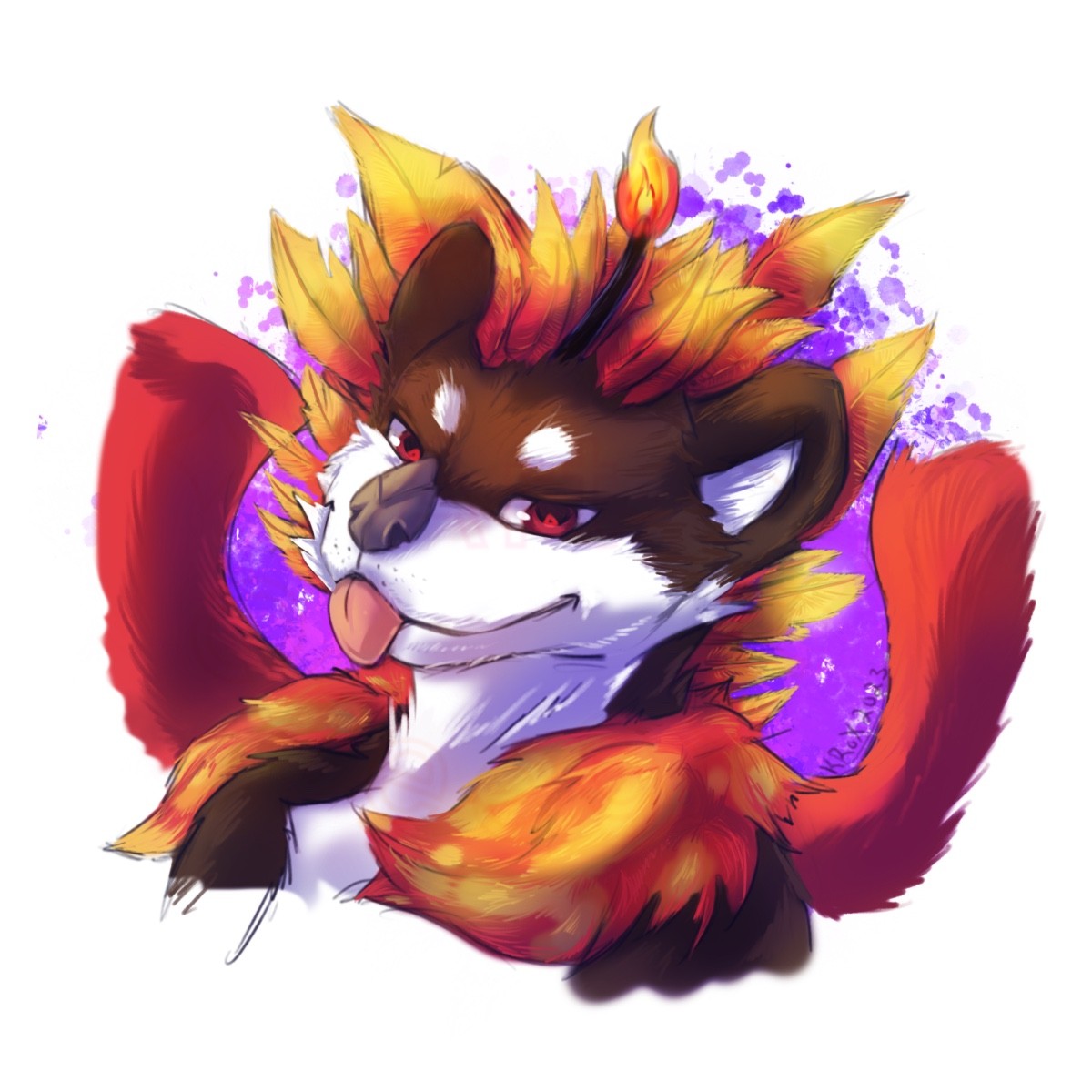Embyr Sketch - By @krox22 on Itaku