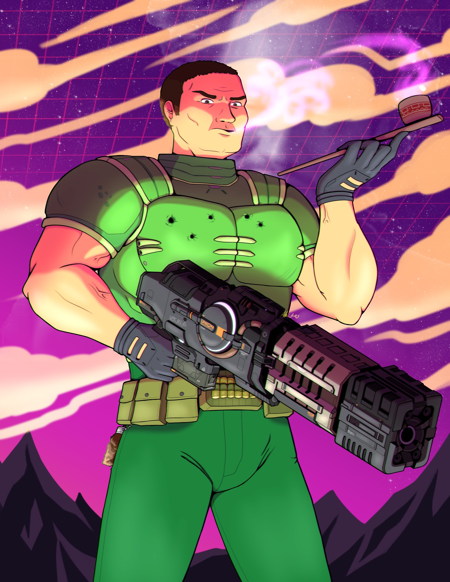 Ancient Aliens - By @sugarshoot10 on Itaku
