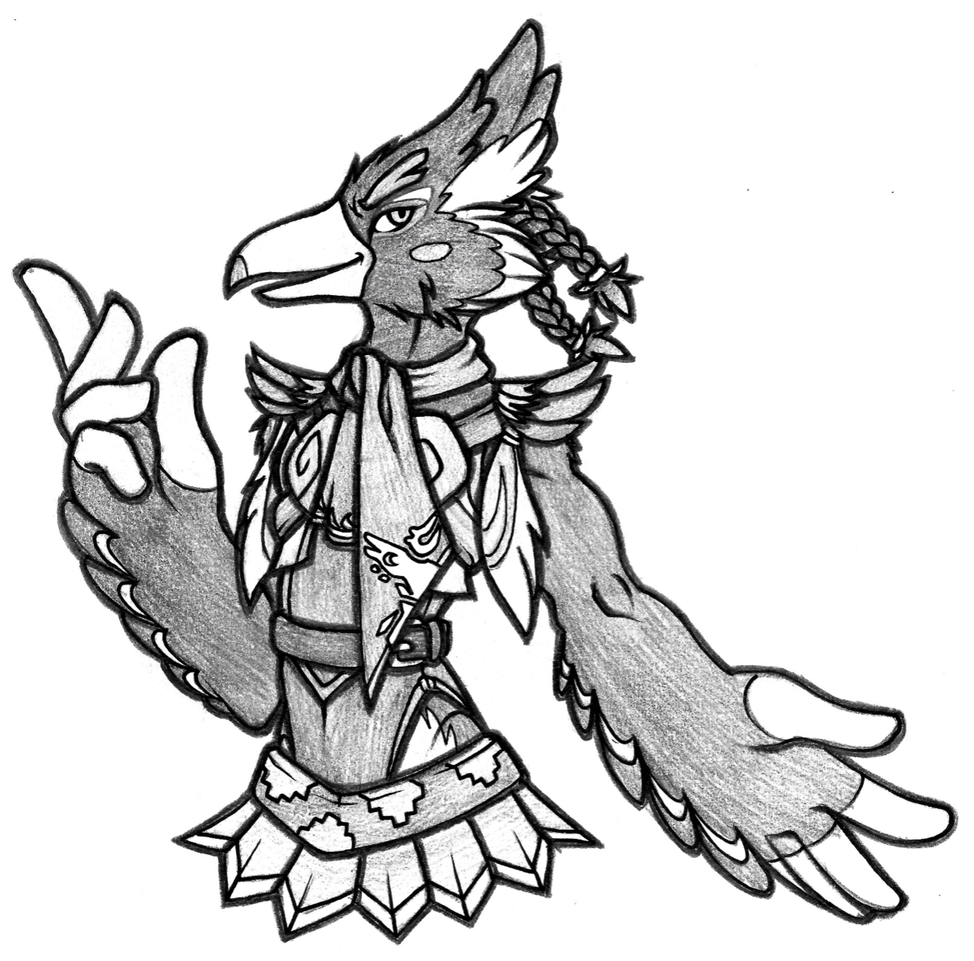 Revali Coloring Pages Coloring Pages