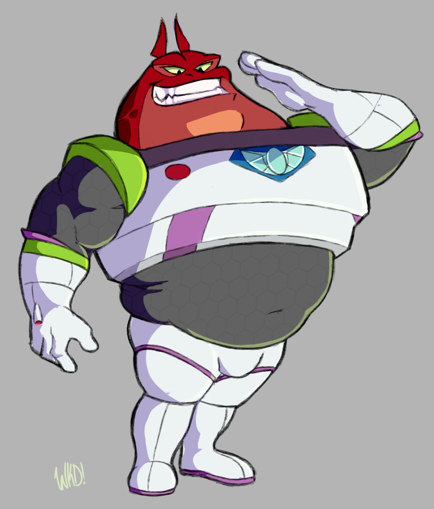 Booster 1 - By @wkd on Itaku