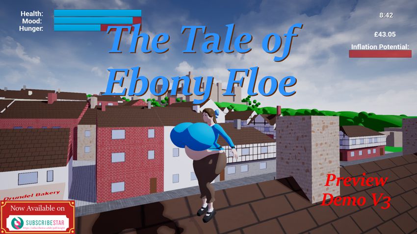 The Tale of Ebony Floe V3.0.1 (public!) - By @puff-knight on Itaku