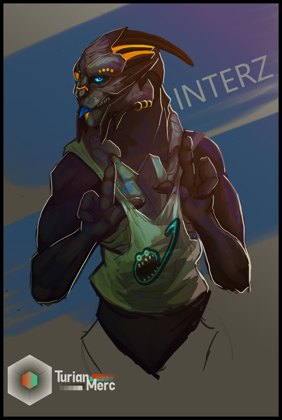 @t-merc's post on Itaku: "Gift for Interz"