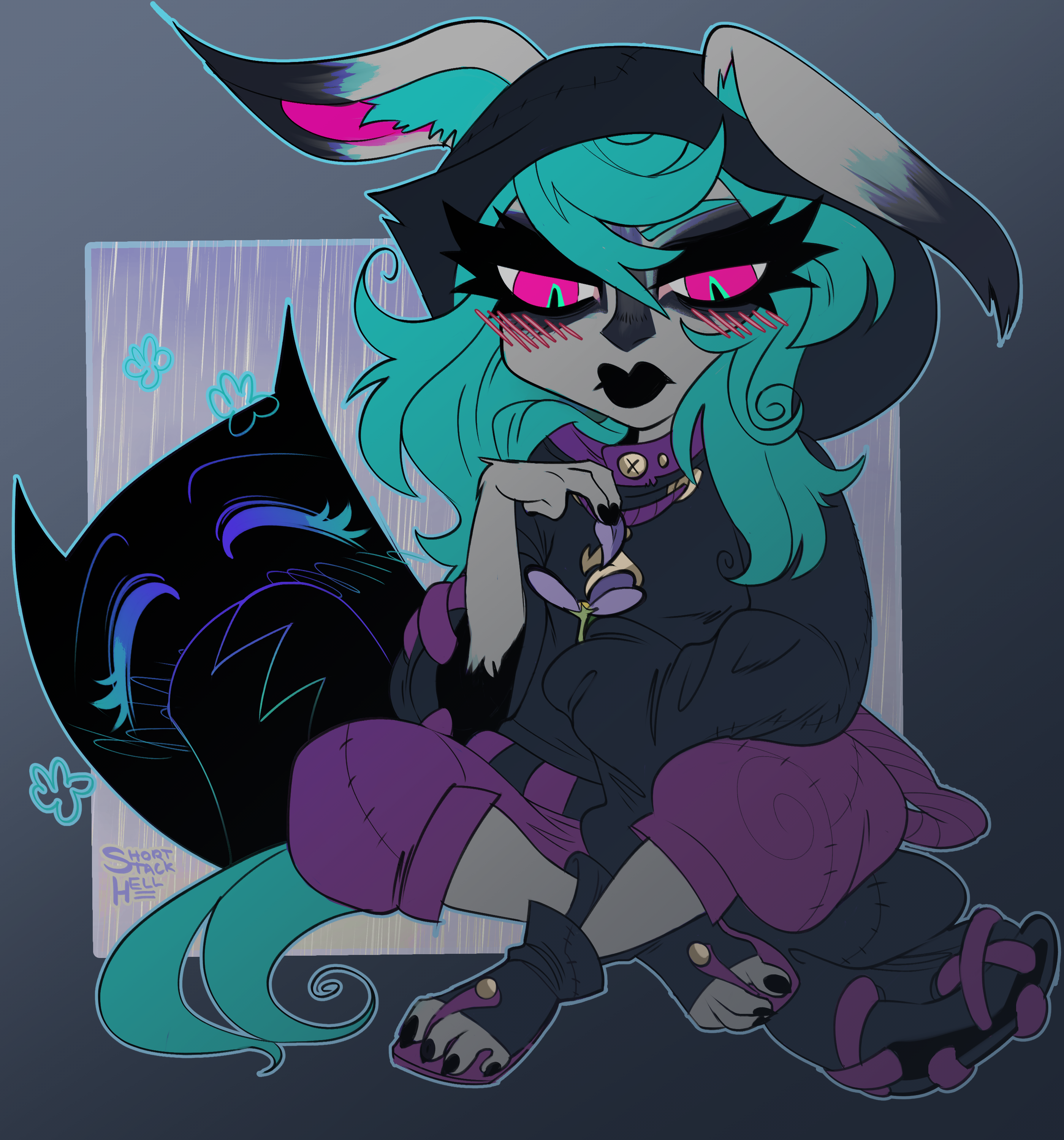 LOVE ME, LOVE ME NOT - By @shortstackhell on Itaku