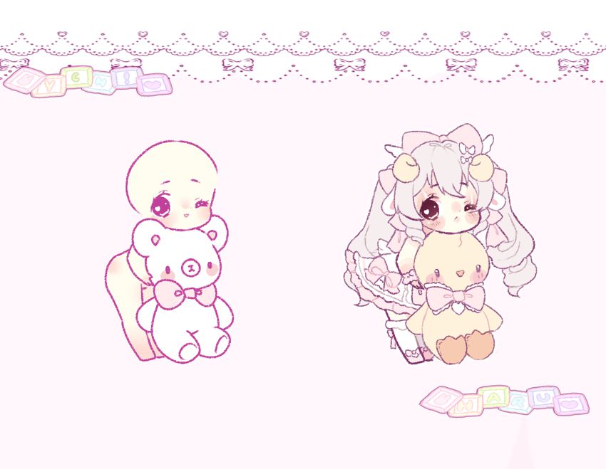 +| Huggu ych |+ (open 3 slots) - By @haruyuun on Itaku