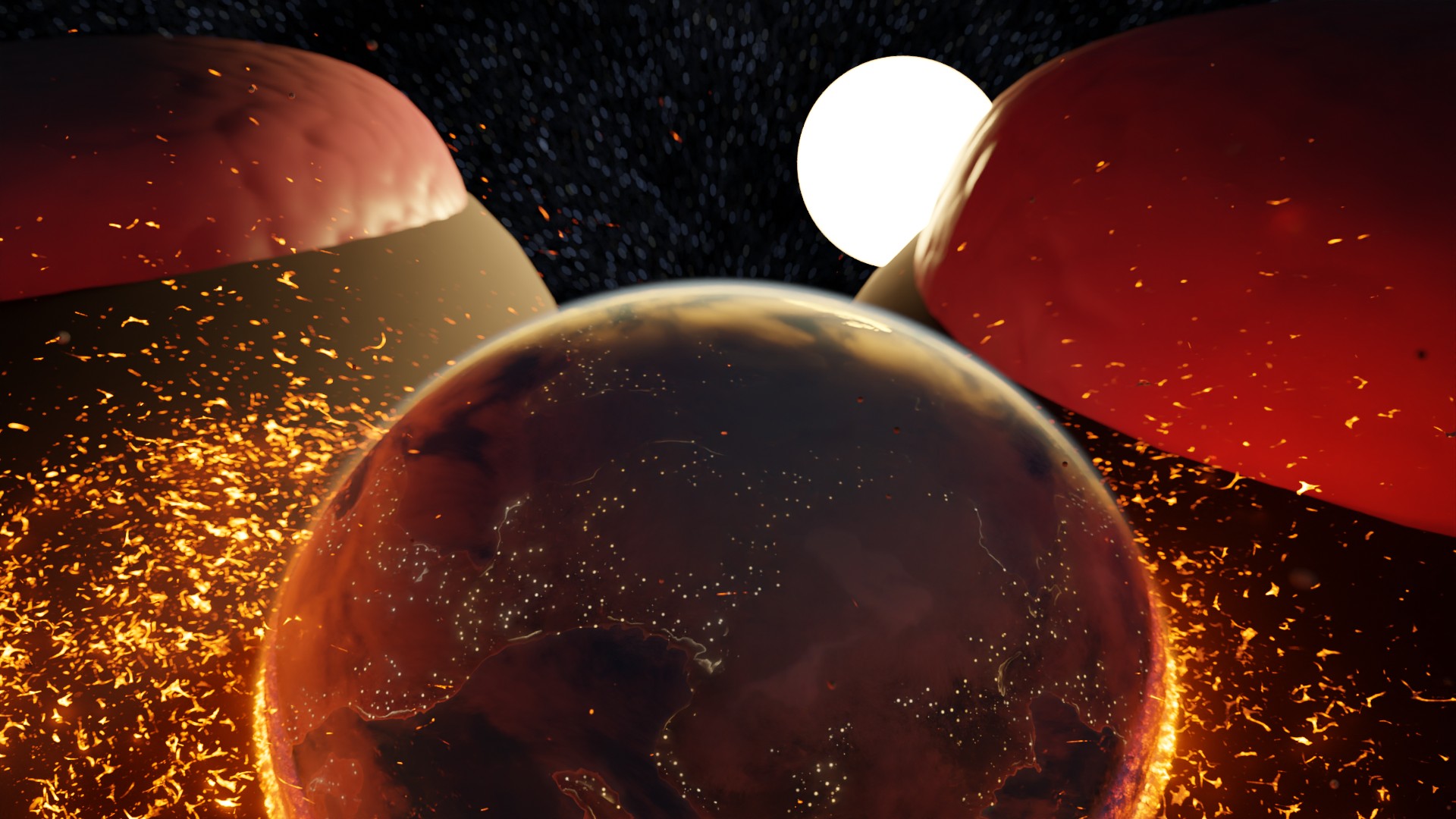 rip planet - By @dvorakir on Itaku