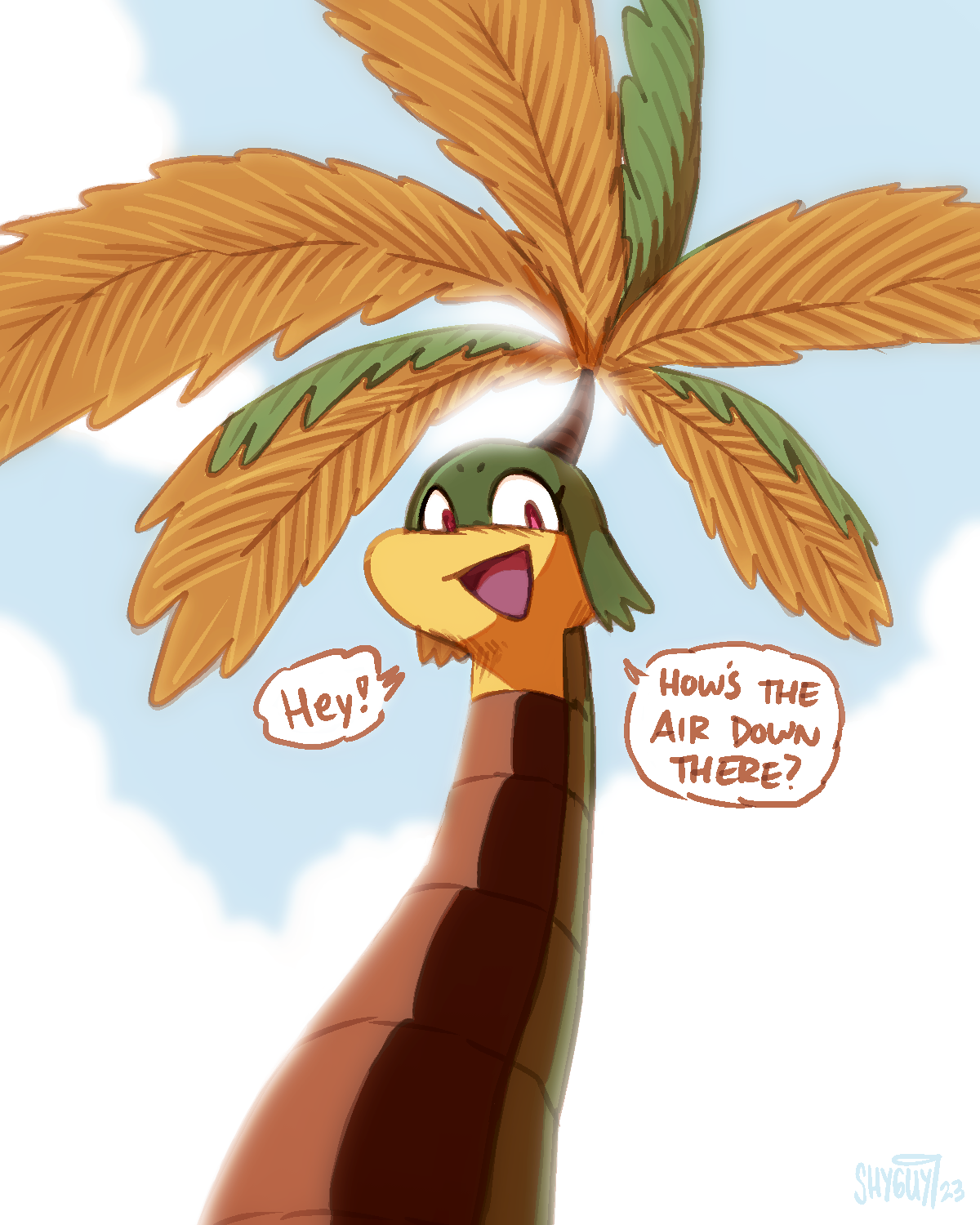 Palmela! - By @shyguy9 on Itaku