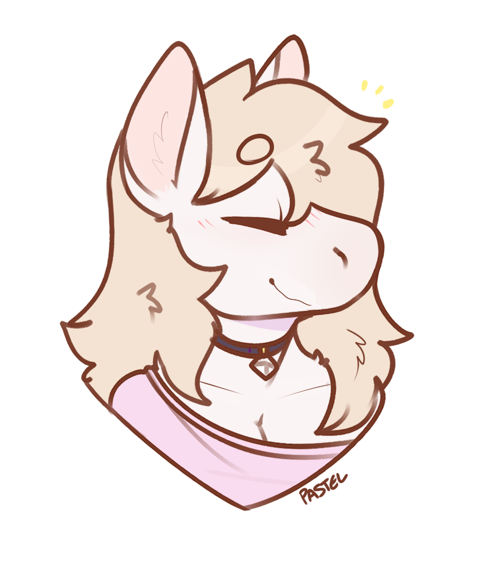 Pastel headshot - by @NicOpossum on Twitter! - By @pastel on Itaku