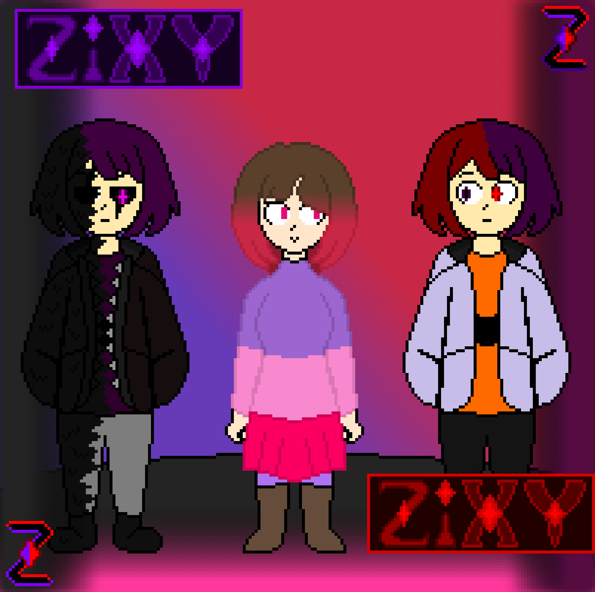 New Betty Sprite with Zixy and Dark Zixy. - By @zixy on Itaku