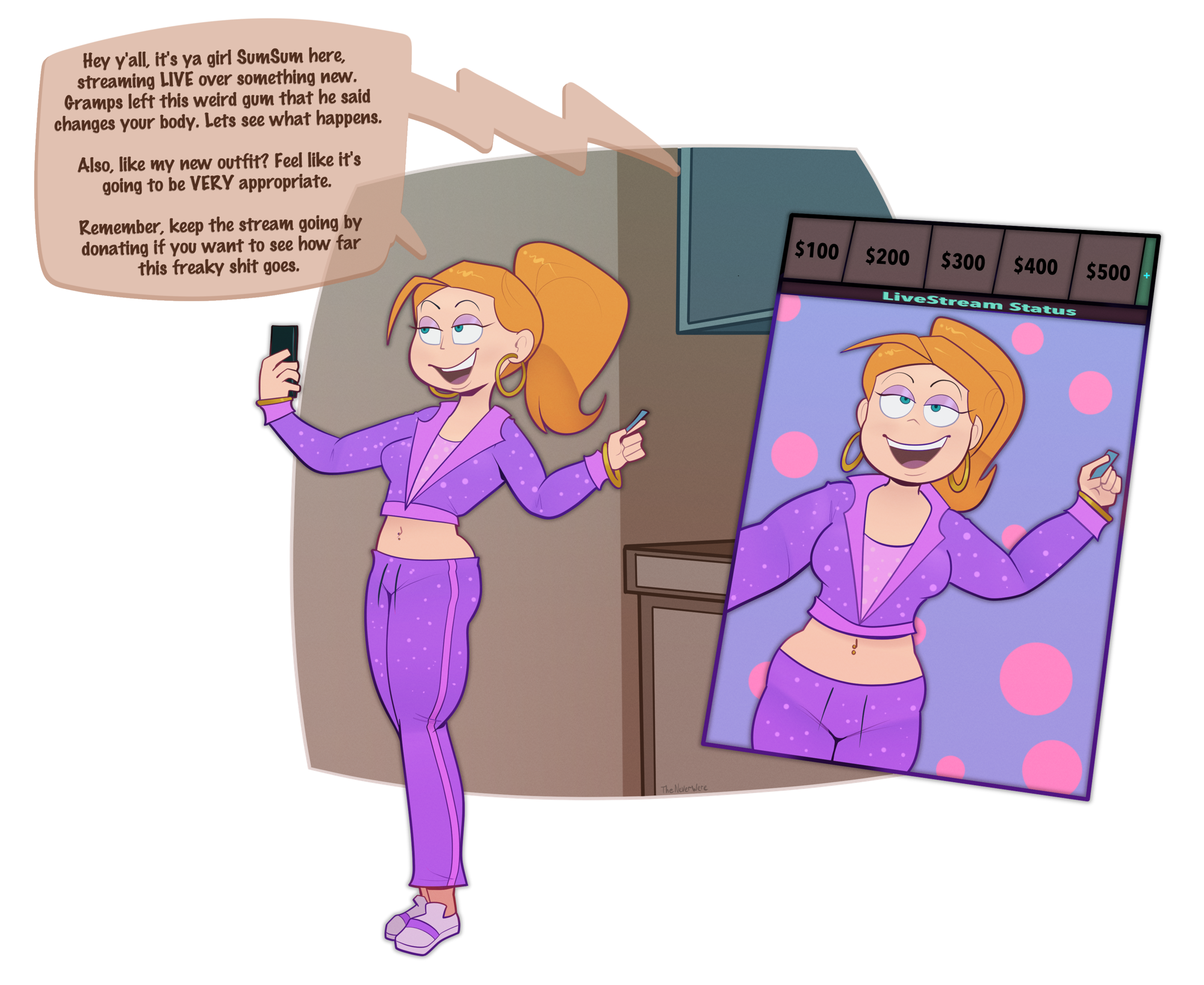 Summer Berry Drive - Intro - By @theneverwere on Itaku