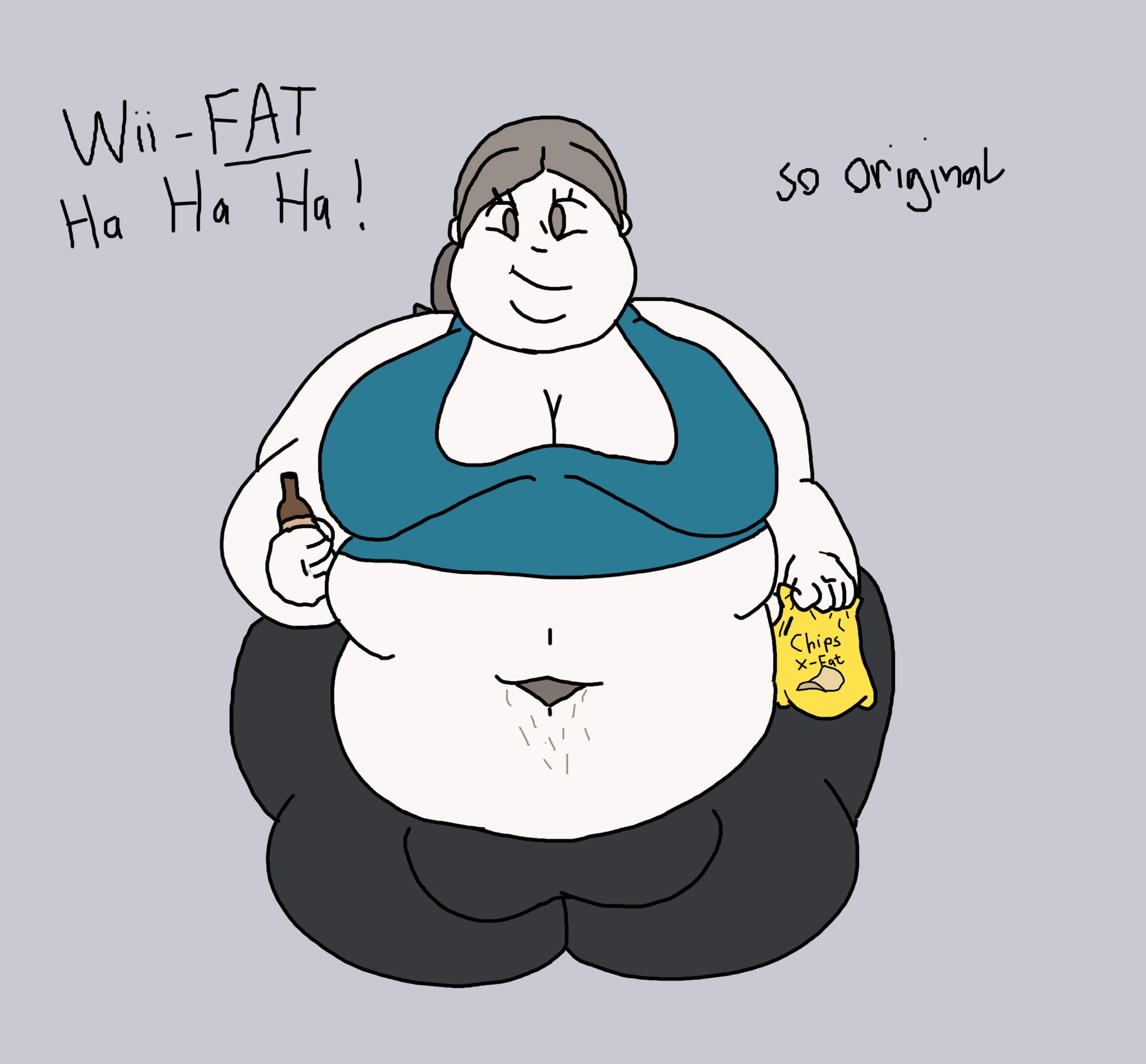Lol she fatted - By @riftsrounds on Itaku
