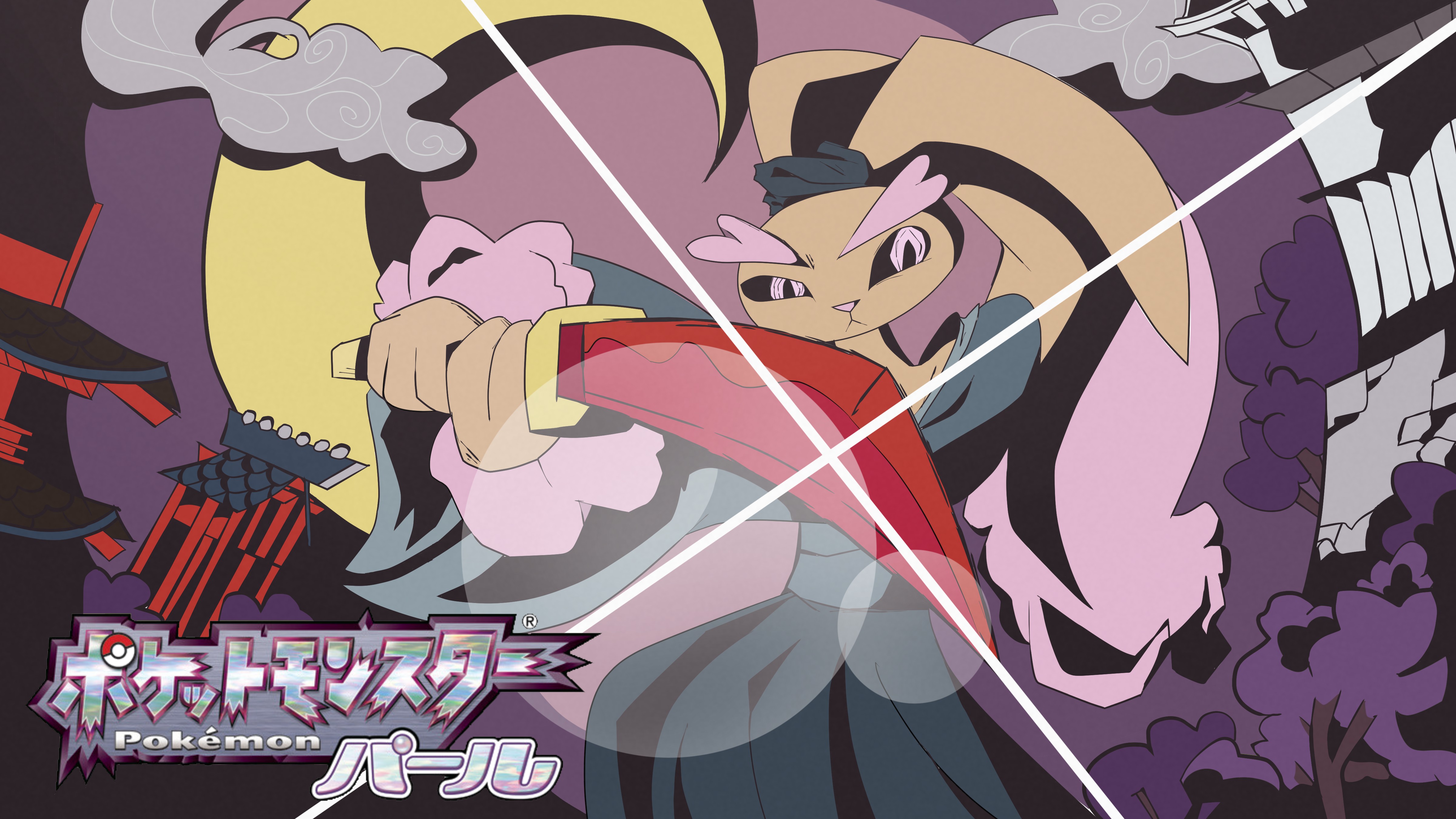 Samurai Lopunny Eyecatch Comm - By @foxysocksdraws on Itaku