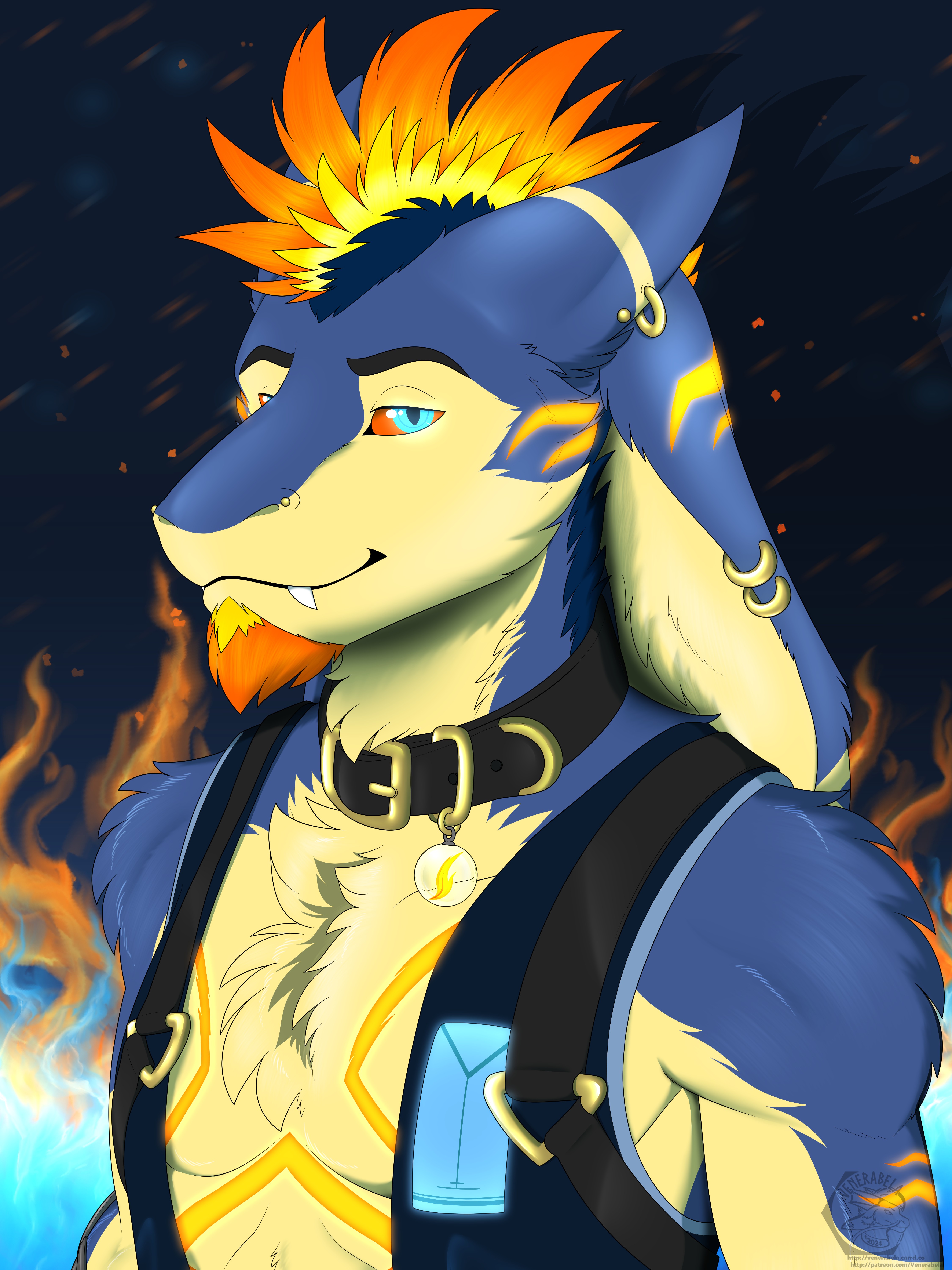 {CMSN} Tyrik Blazemane - By @venerabela on Itaku