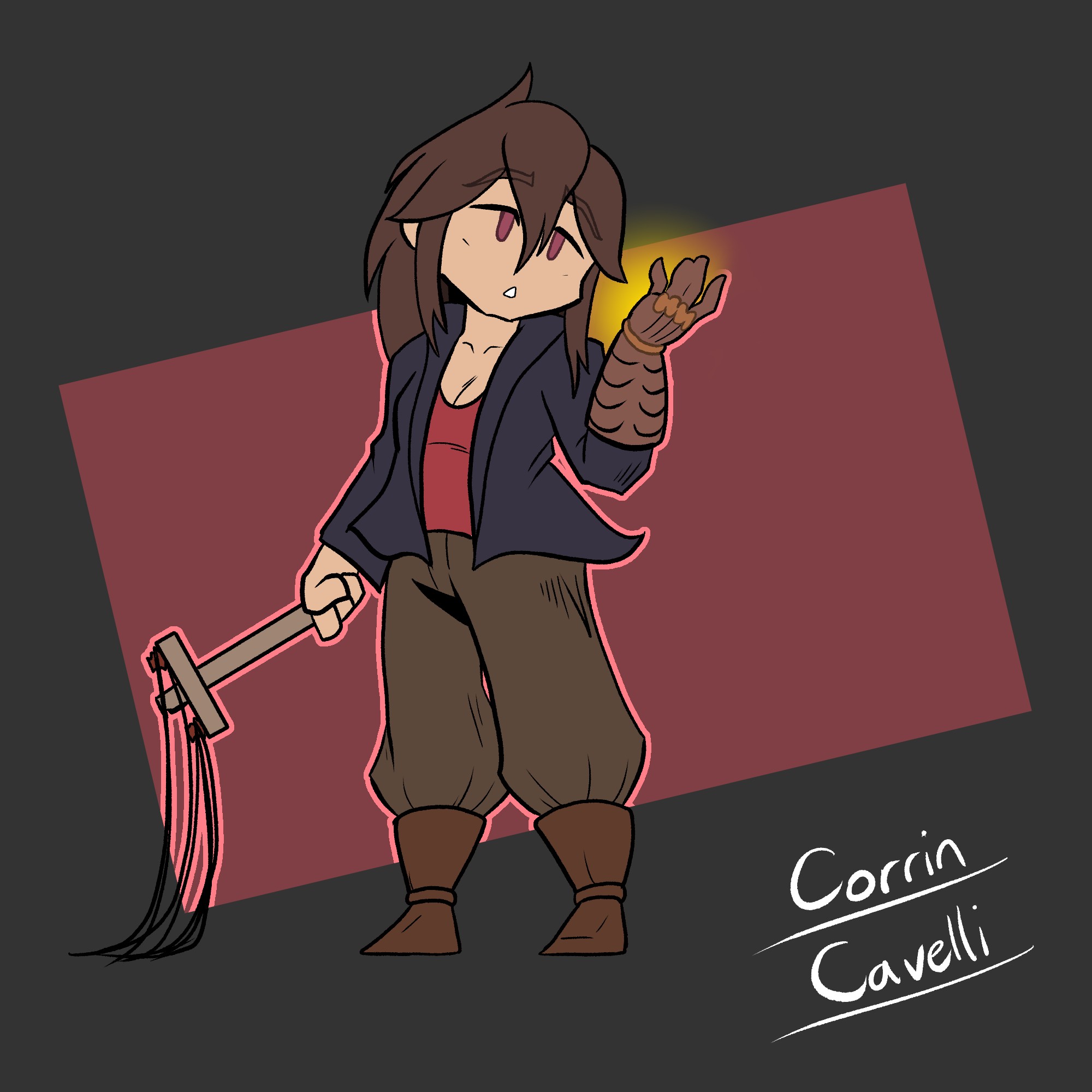 Corrin Cavelli Chibi - By @mcdead11 on Itaku