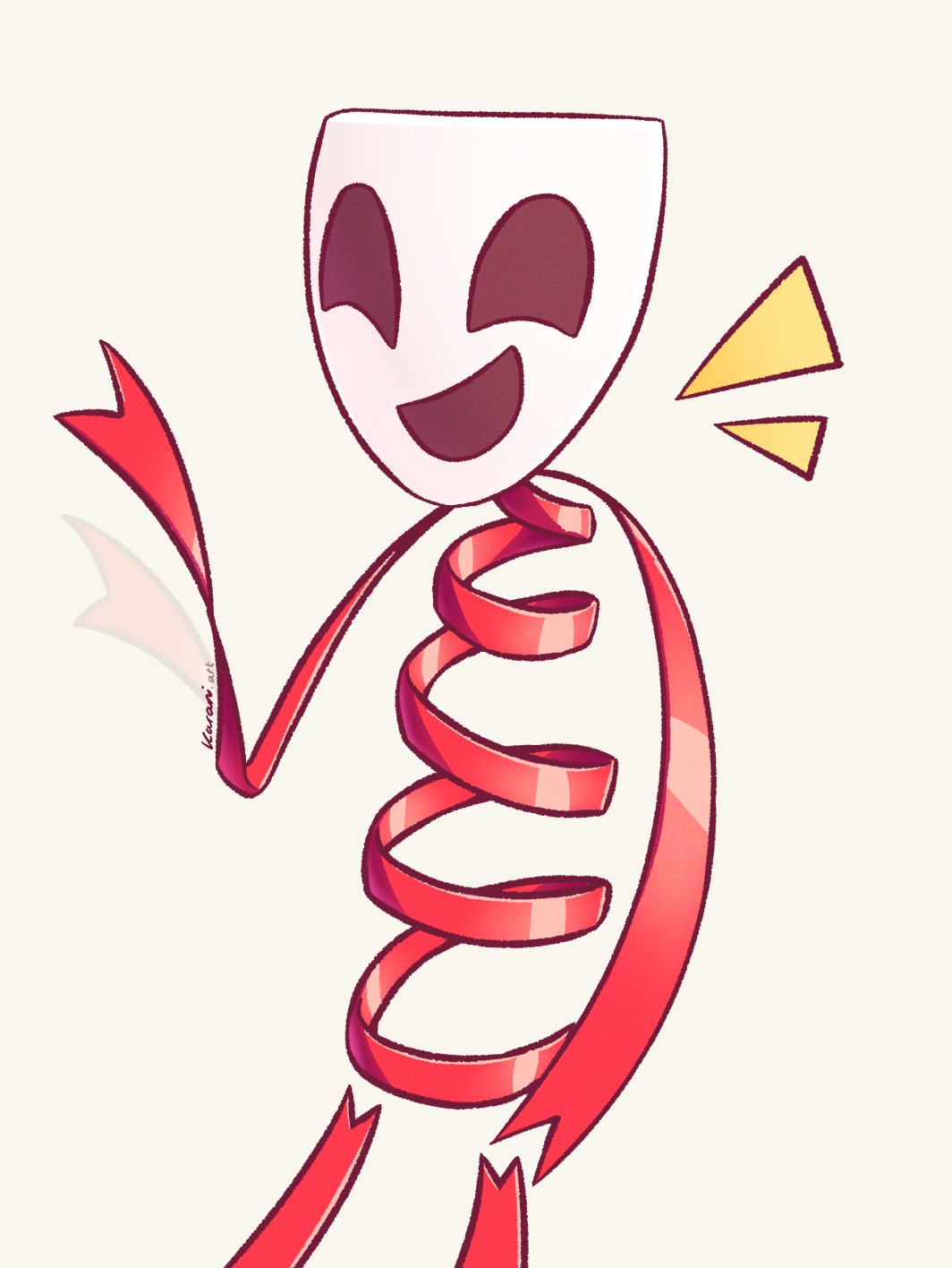 Gangly Creature - By @karari on Itaku