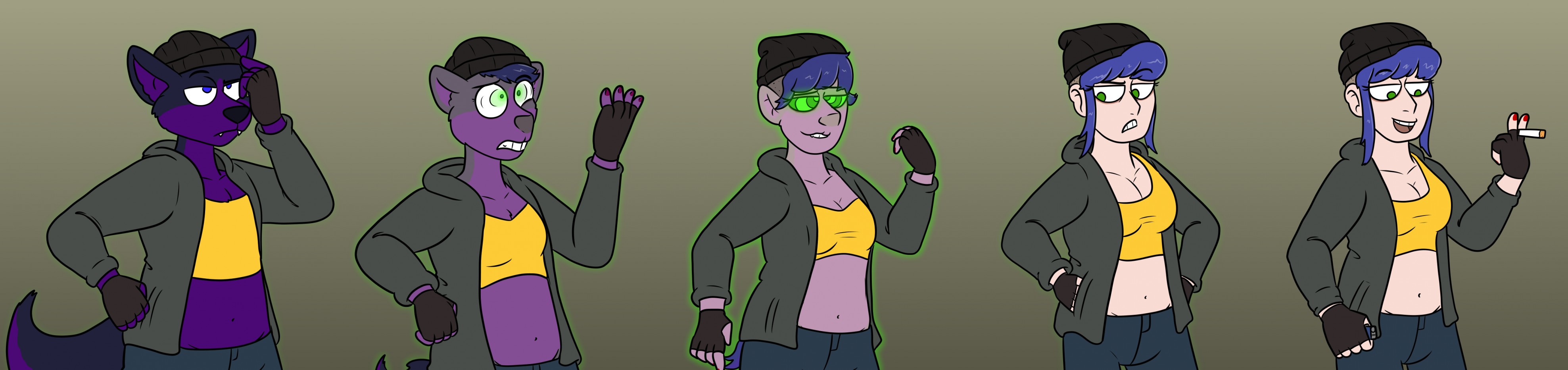 (Commission) Grey Ryder TF/TG - By @dommerik on Itaku