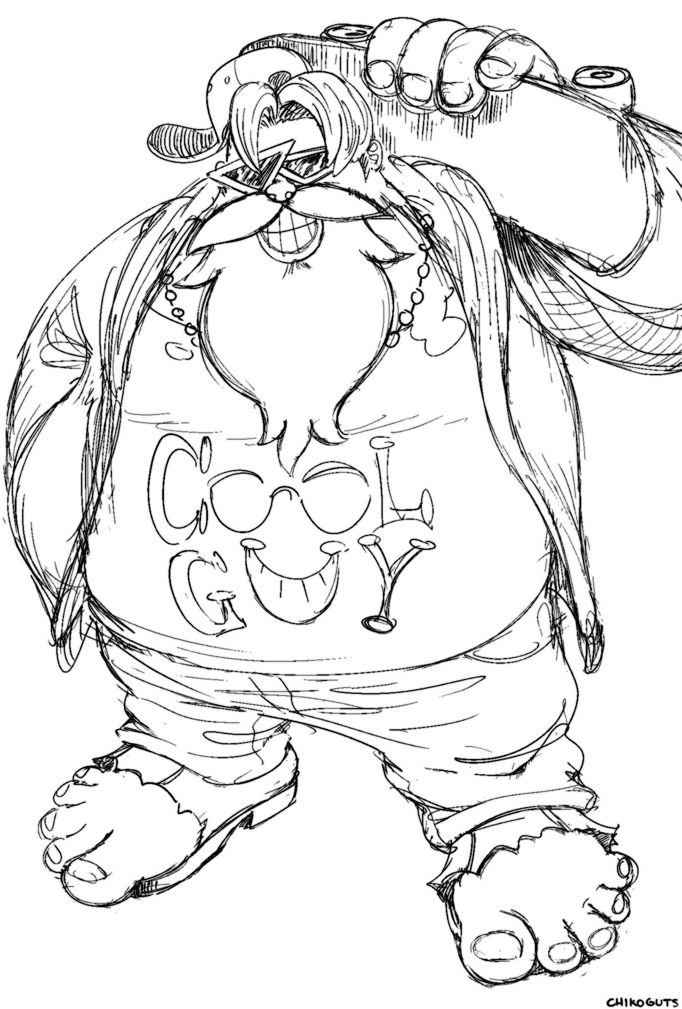 ANON OnePiece OC Design 2024-10-24 - By @chikoguts on Itaku