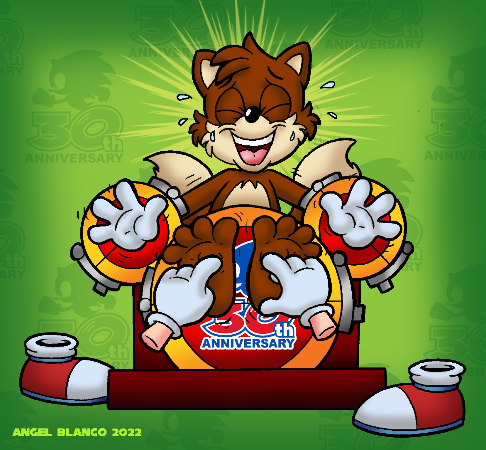 Miles Tails Prower Sprites